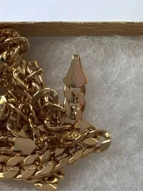 Jewelry | New Miami Cuban 14k Gold Filled Link Chain 18in 6mm | Poshmark